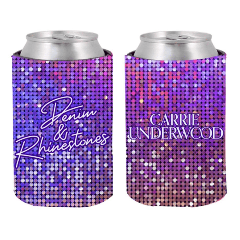 Denim Rhinestones Koozie Carrie Underwood Online Store Denim Rhinestones Koozie Carrie Underwood Online Store
